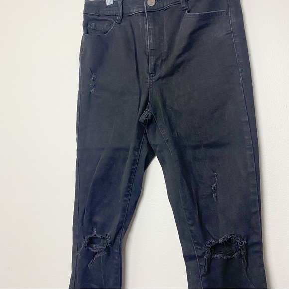 Garage | Jeans | Garage Jeans High Rise Ripped Black Skinny Jeans ...